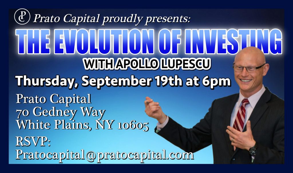 The Evolution of Investing - Prato Capital